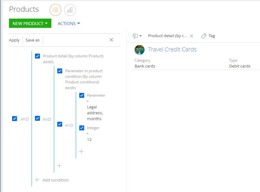 Custom Parameters FIltering | Community Creatio